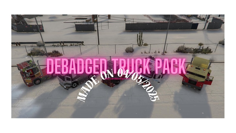 Debadged Truck/semi Pack [FIVEM Ready][high Quality] - Etsy