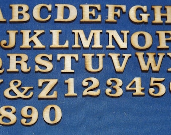 Individual letters | Etsy