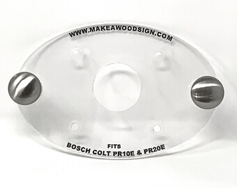 Router Base Plate Bosch - Etsy