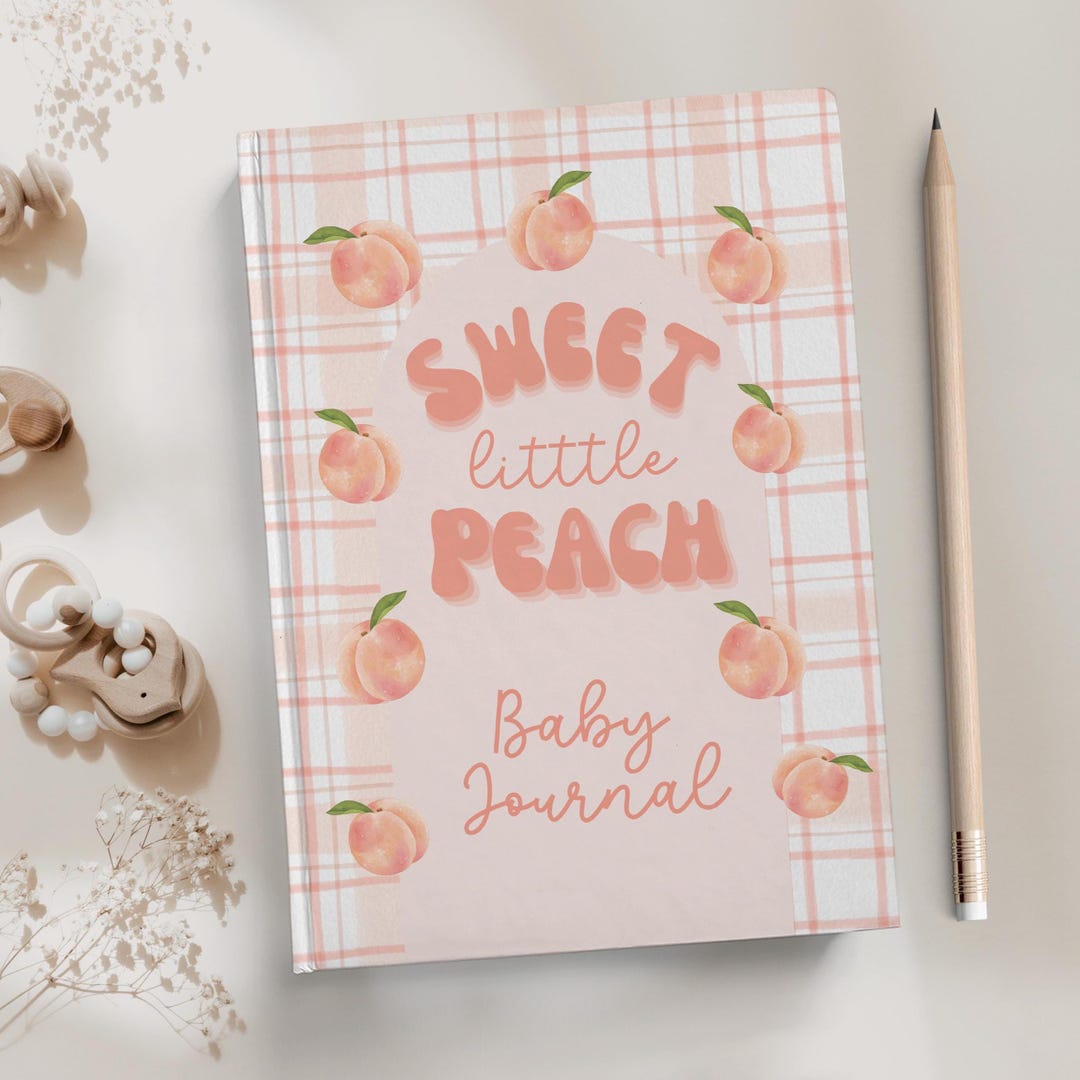 Baby Shower Guest Book, Personalized Pregnancy Journal, Baby Journal ...