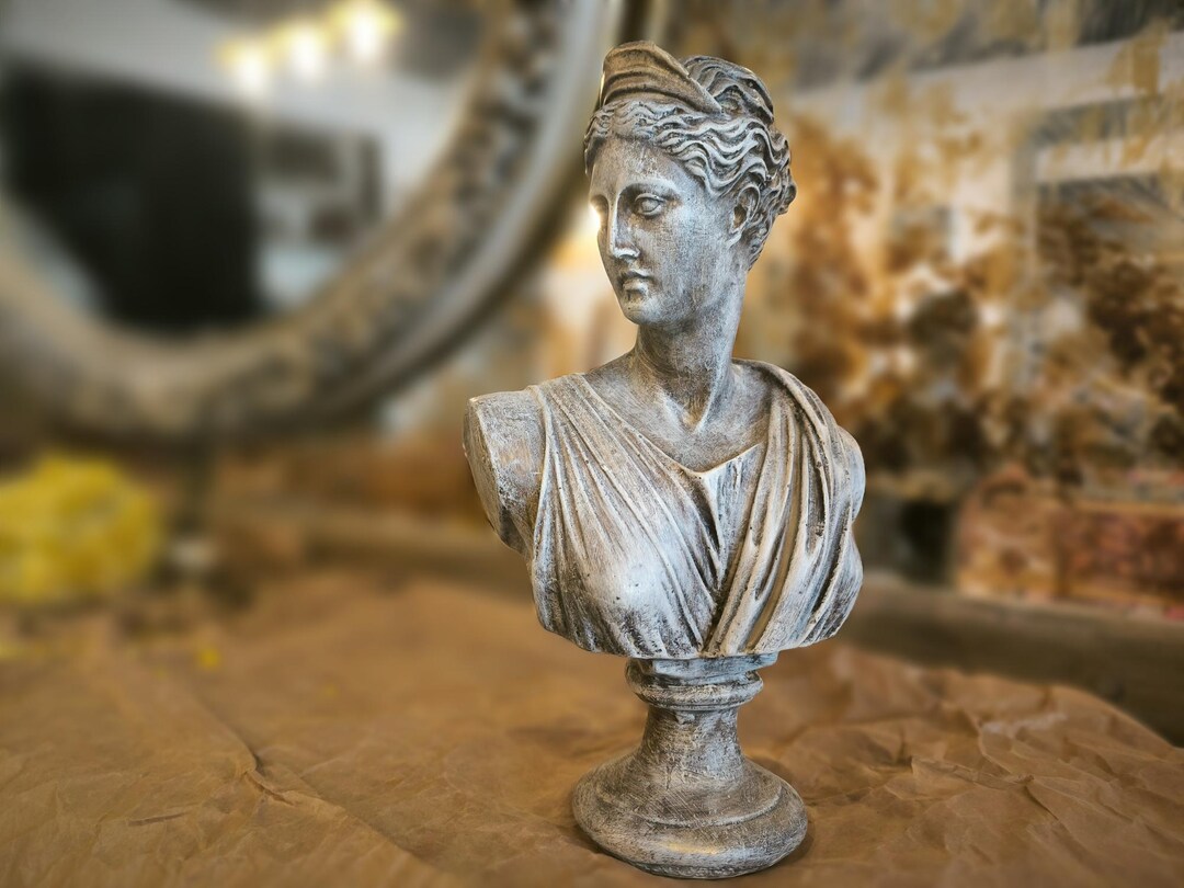 Helen Decorative Bust, Greek Goddess Helen Sculpture, Classic Mythology ...