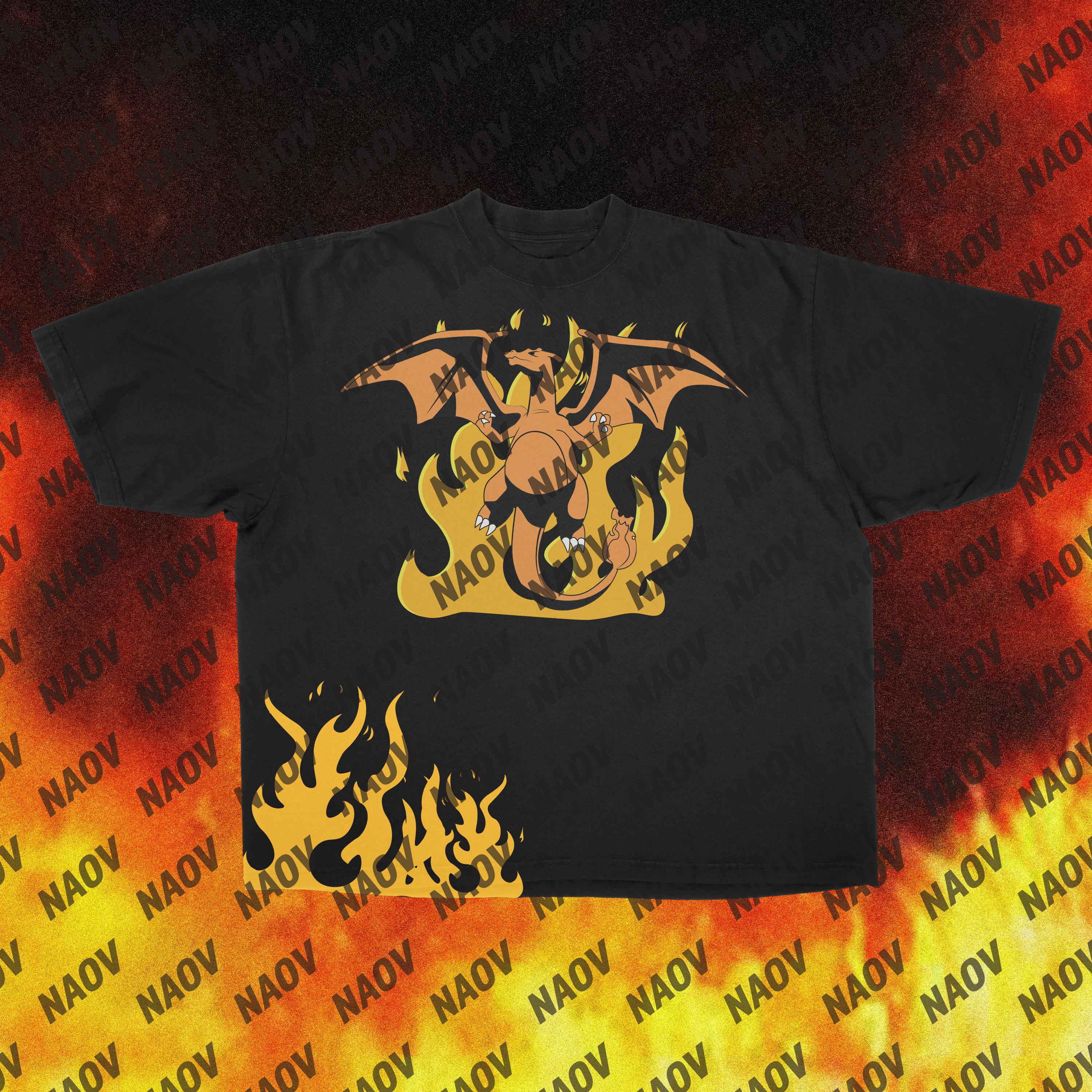 Digital Charizard-pokemon Vector Design - Etsy