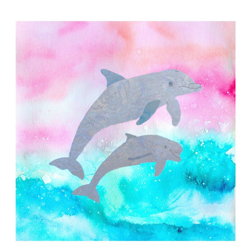 Dolphin Fabric - Etsy