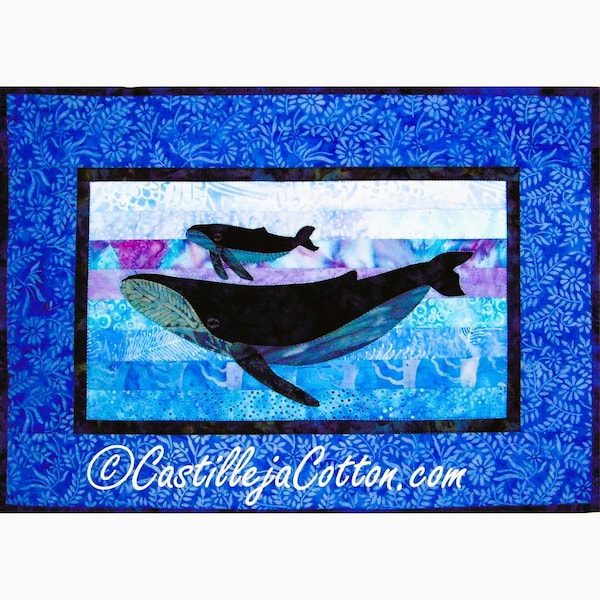 Whale Quilt Pattern - Etsy