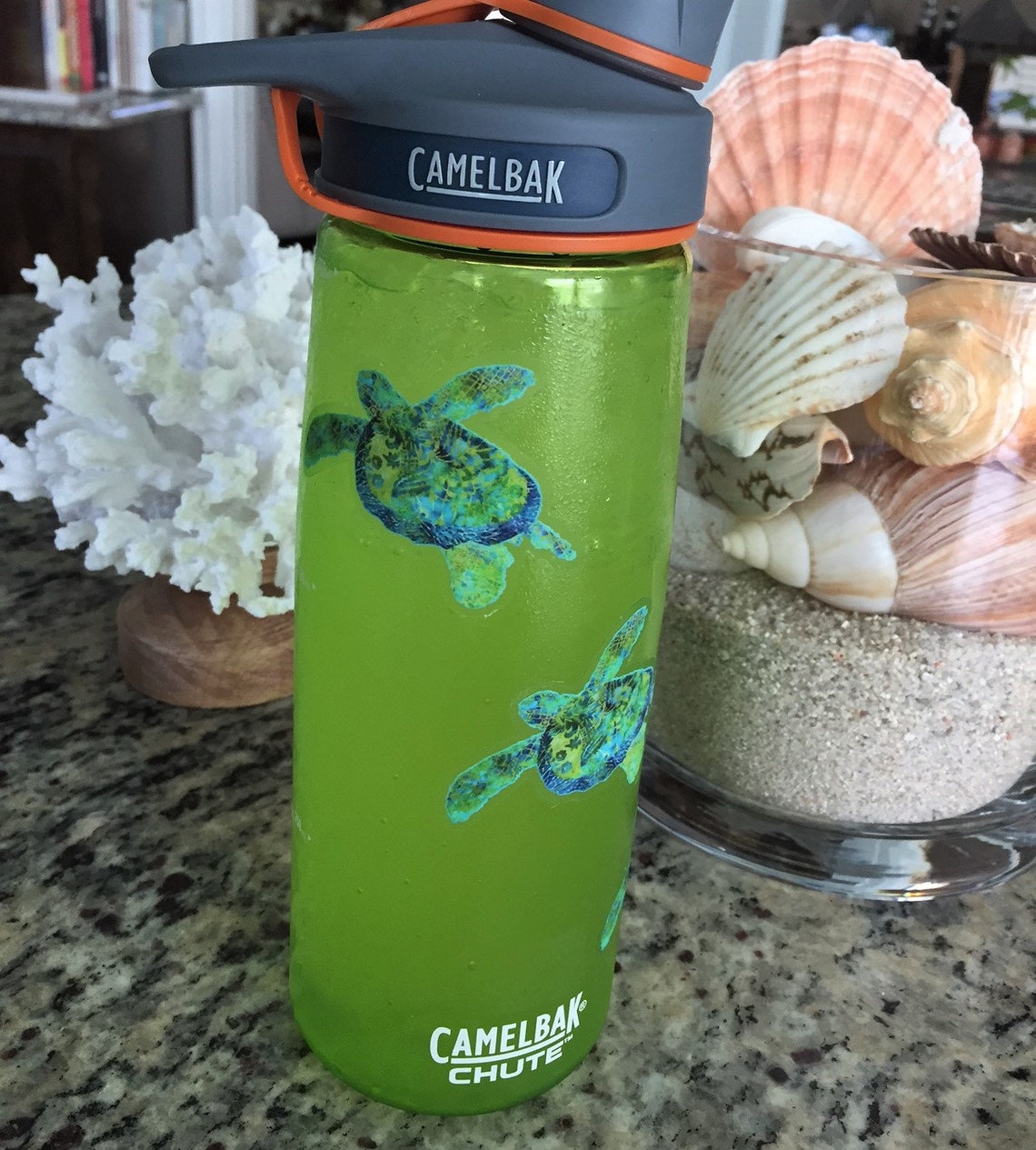 SEA TURTLE Sticker Set Hydro Flask Car Decal Sea Turtle - Etsy