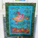 Quilt Pattern Tropical Honu SEA TURTLE Raw Edge or Needle Turn Applique ...