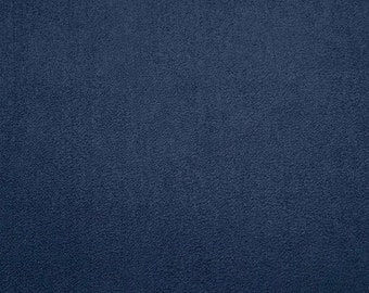 Blue "suede" Fabric - Etsy