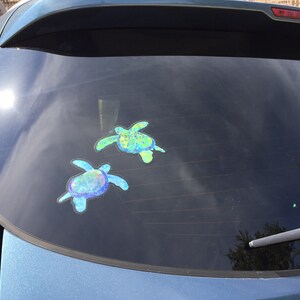 SEA TURTLE Sticker Set Hydro Flask Car Decal Sports Water Bottle Laptop ...