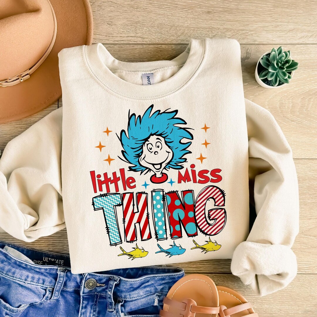 Little Miss Thing PNG | Dr. Suess Png | Dr. Suess Day Png | Read Across ...