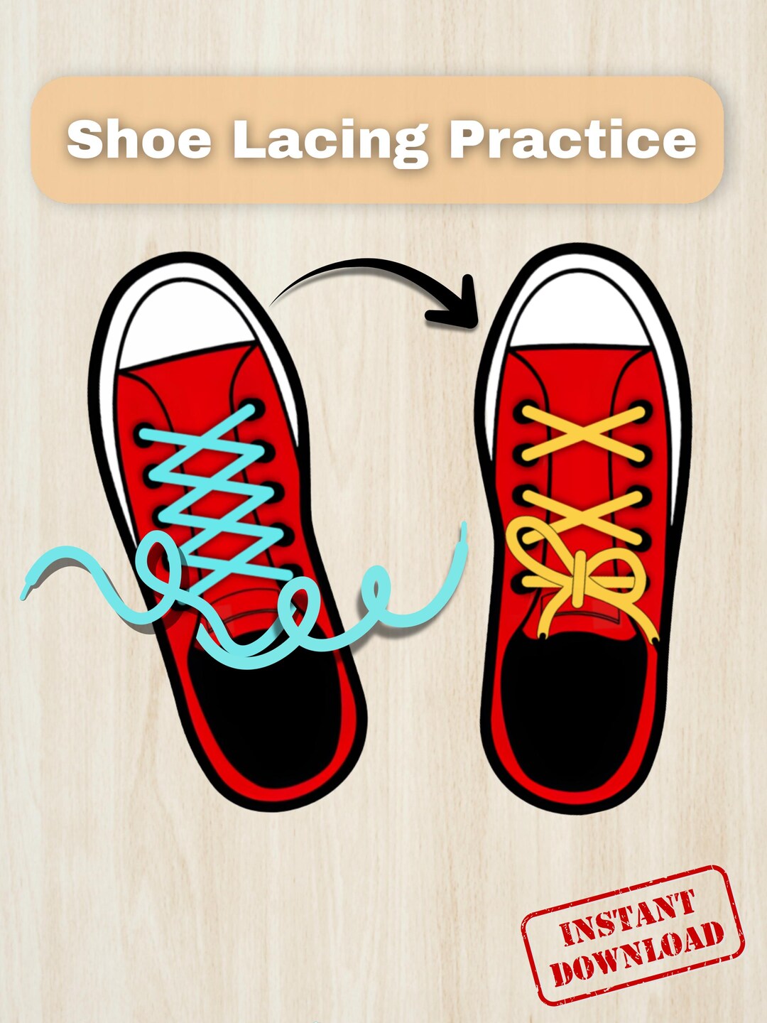 Shoe Lacing Activity for Kids | Fine Motor Skills | Life Skills ...