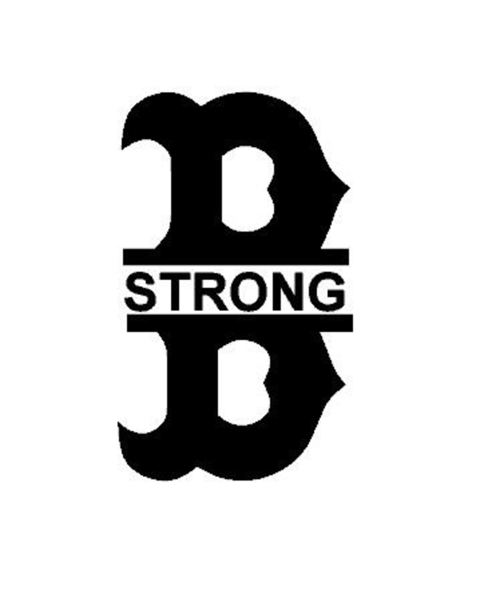 Vinyl Decal Boston Strong Be Strong 3x5 or 4x7 Laptop Netbook Notebook ...