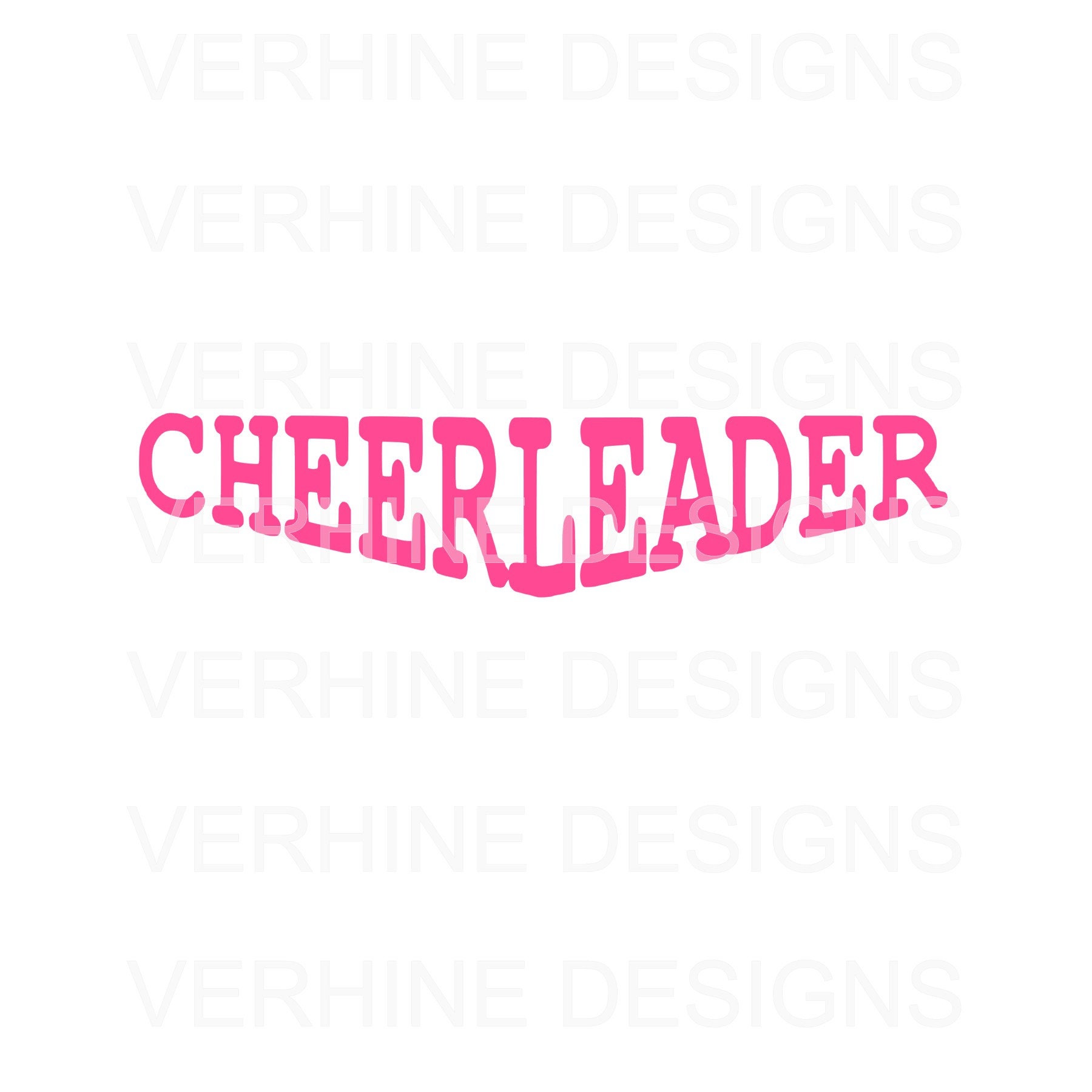 Cheer Cheerleader Text V-shaped SVG Digital Download SVG - Etsy