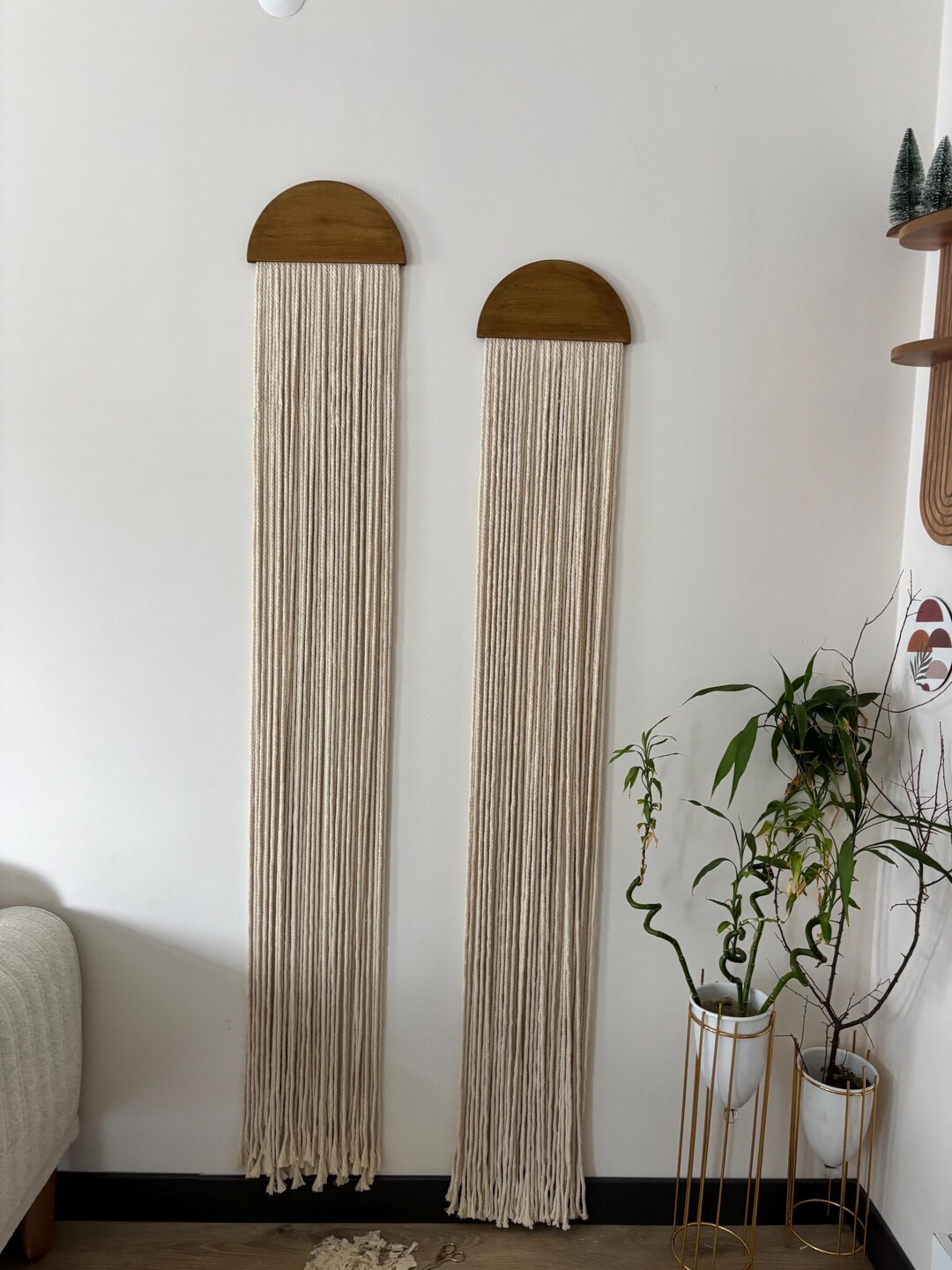 Large Macrame Wall Hanging: Sound Absorbing Boho Acoustic Panel - Etsy