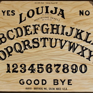 Louija Board *original Painting/humor/funny/game - Etsy