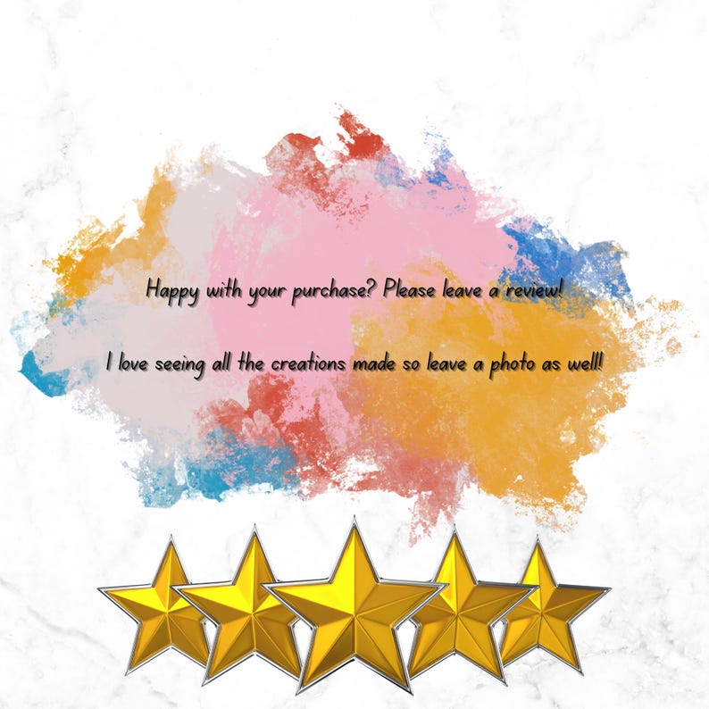 Rainbows | Paint Night Printable | Digital Download | Painting Stencil ...