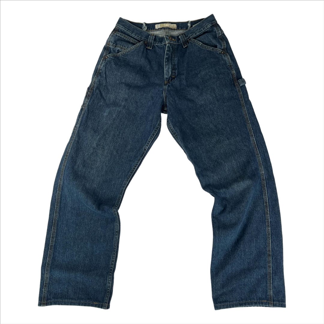 Lee Dungarees Carpenters Blue Jeans - Etsy