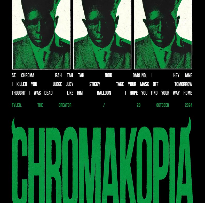 Chromakopia PNG, Hip Hop Digital, Rapper Fans Gift, Tyler the Creator ...