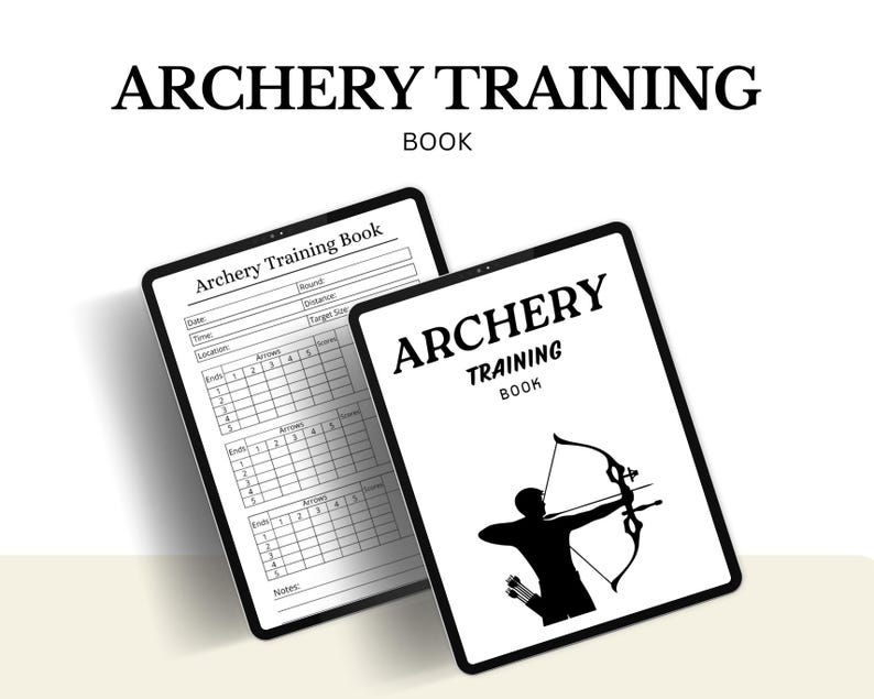 Archery Training Log Book: Score Sheet & Practice Journal (printable ...