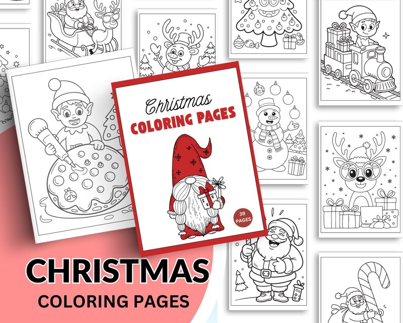 Christmas Coloring Pages | Six Seven Viral Meme Coloring Sheet | Gen ...