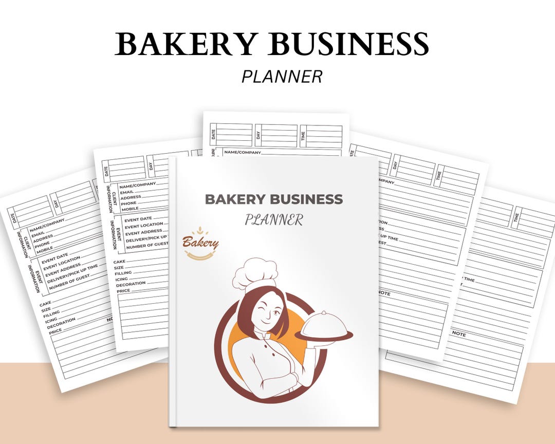 Printable Bakery Business Startup Package (digital Download) - Etsy