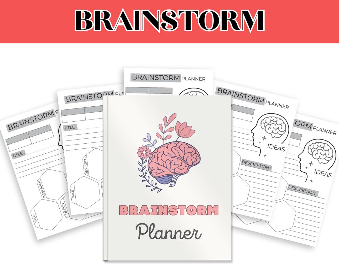 Brain Dump Printable: Mind Declutter Worksheet (digital Template) - Etsy
