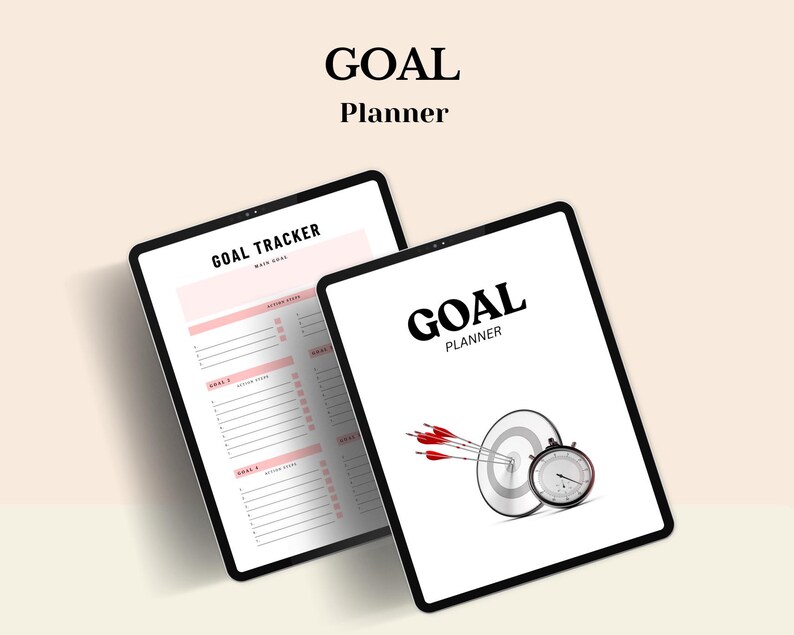 Printable Goal Planner Bundle, Printable Goals Tracker, Smart Goal ...