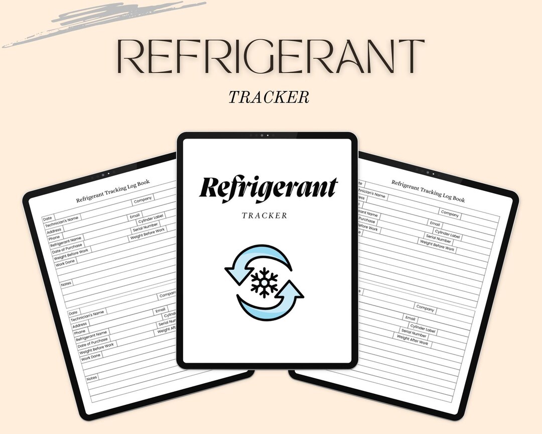 Refrigerator Planner and Inventory Tracker: Google Sheets Template - Etsy