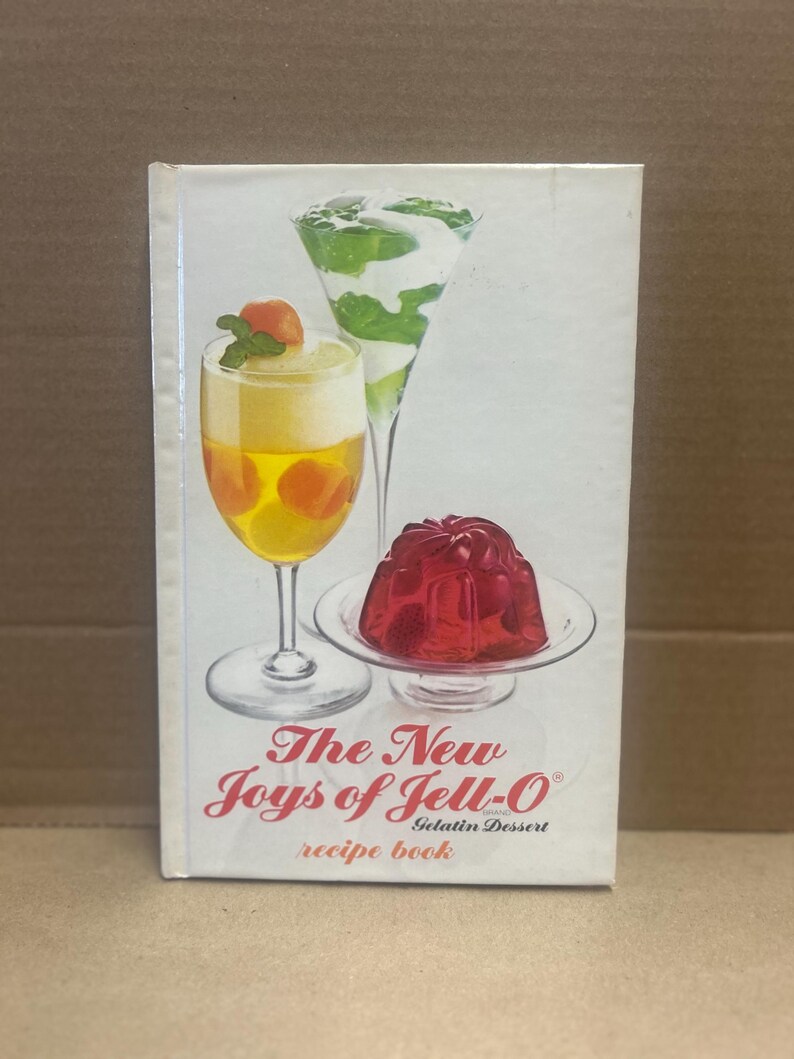The New Joys of Jell-o Brand Gelatin Dessert Recipe Book - Etsy