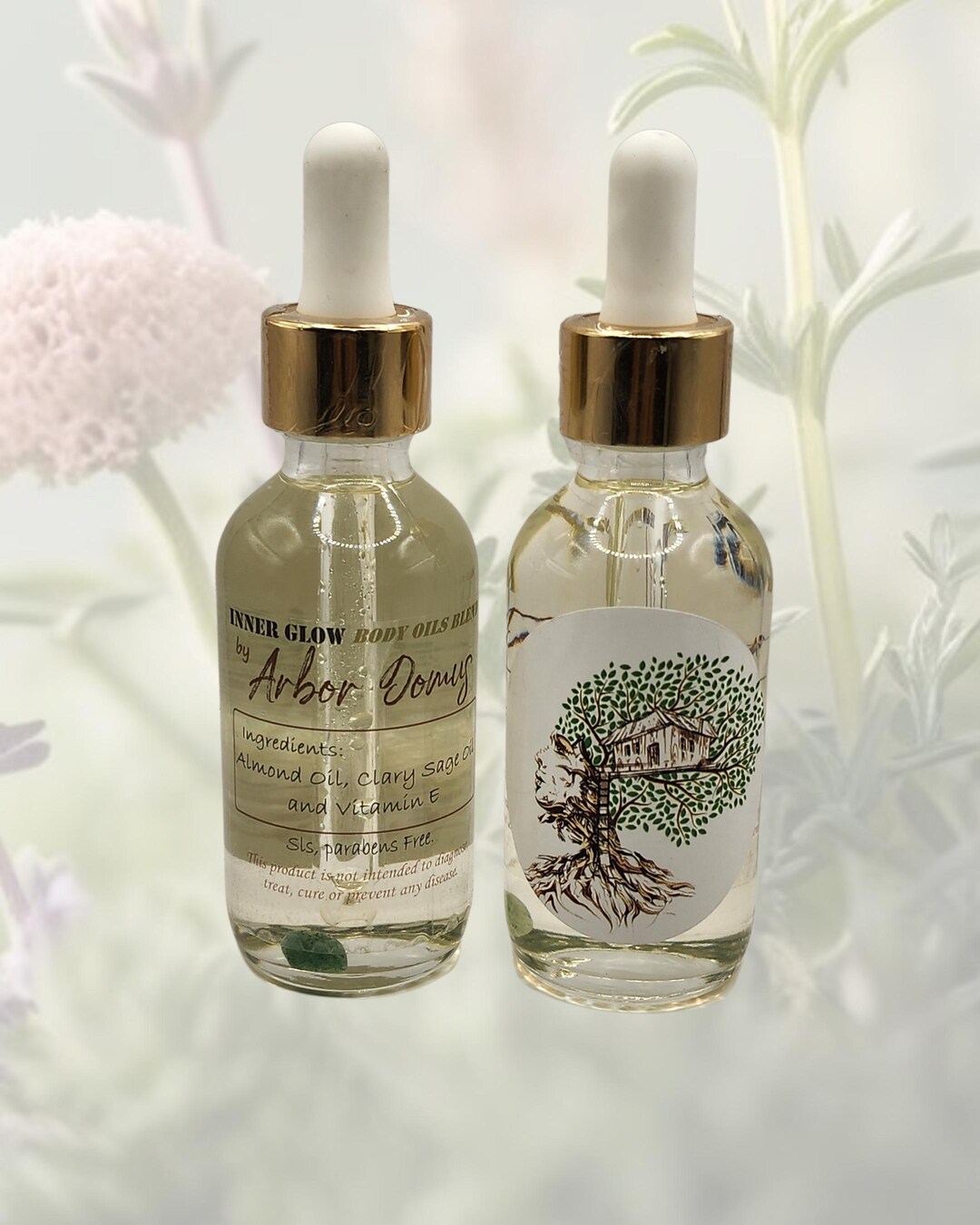 INNER GLOW -crystal-charged-face & Body Oil Blend - Etsy