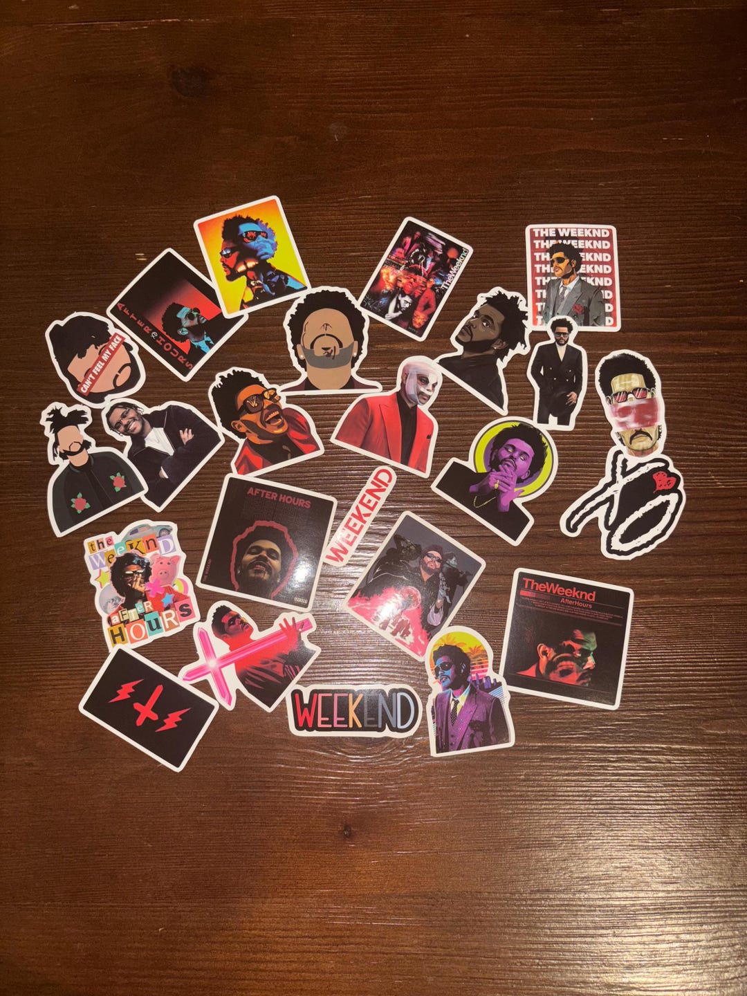 The Weeknd Stickers Pack - Etsy