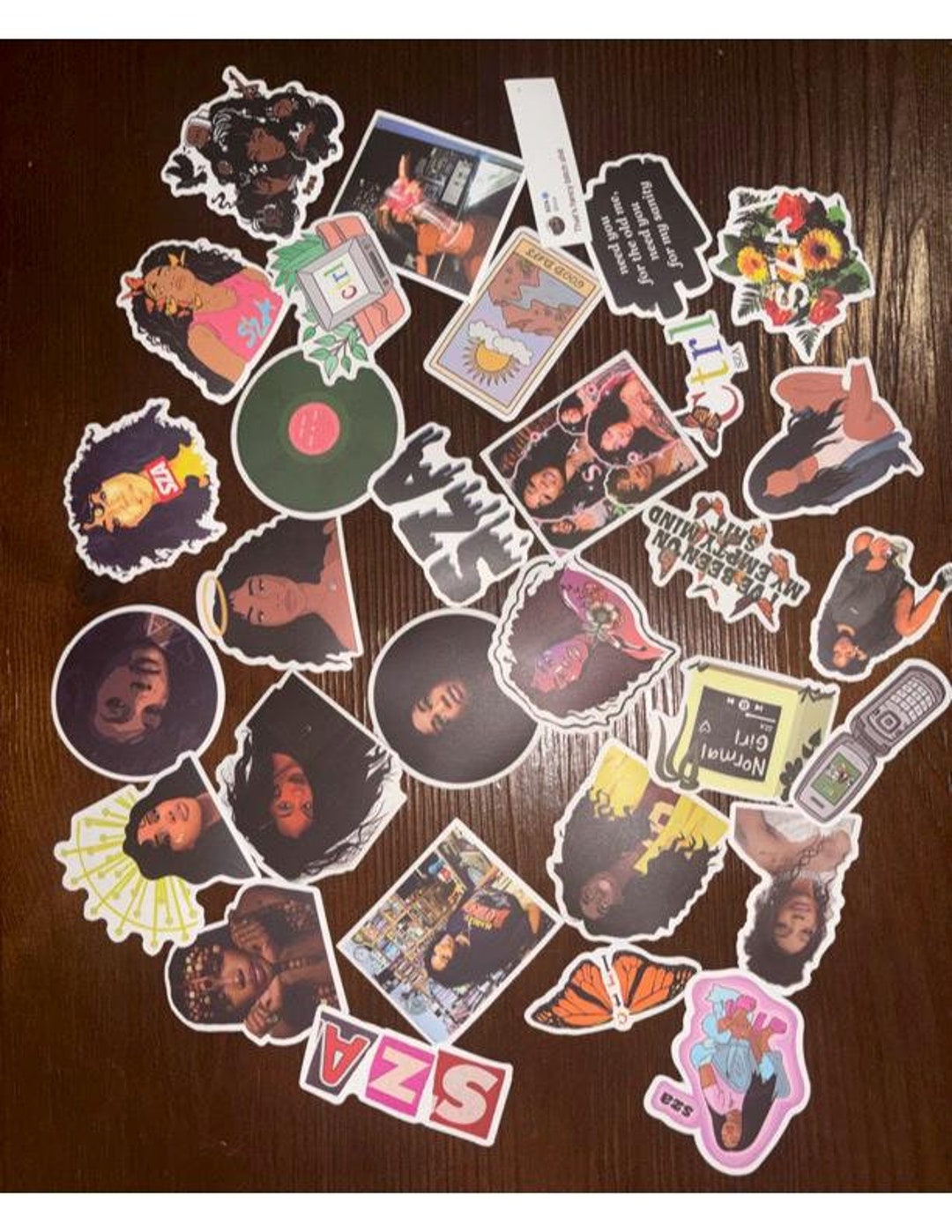 SZA Stickers Pack - Etsy