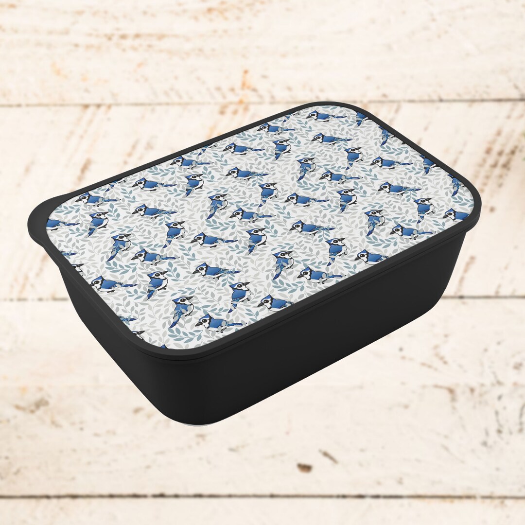 Blue Jay Bento Box | Eco-friendly Lunch Container | Winter Blue Jays ...