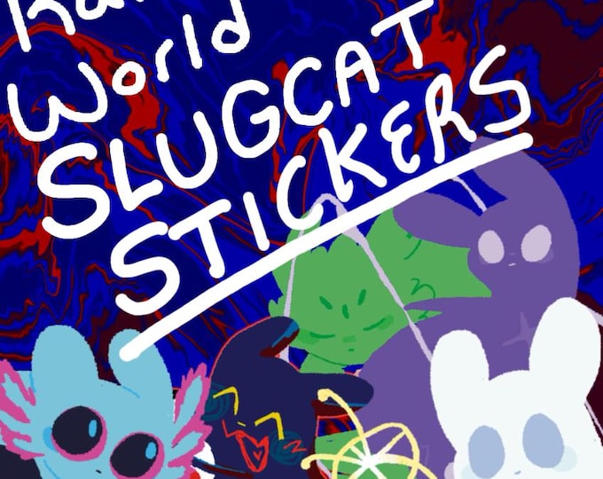 LAST CHANCE - Rain World Downpour Slugcats Sticker Sheet - Etsy