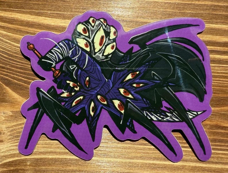 Limbus Company EGO CORROSION Vinyl Stickers // Rodion, Ryōshū - Etsy