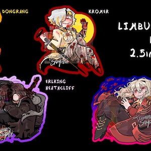 Limbus Company Canto Boss Charms // Kromer, Dongrang, Erlking ...