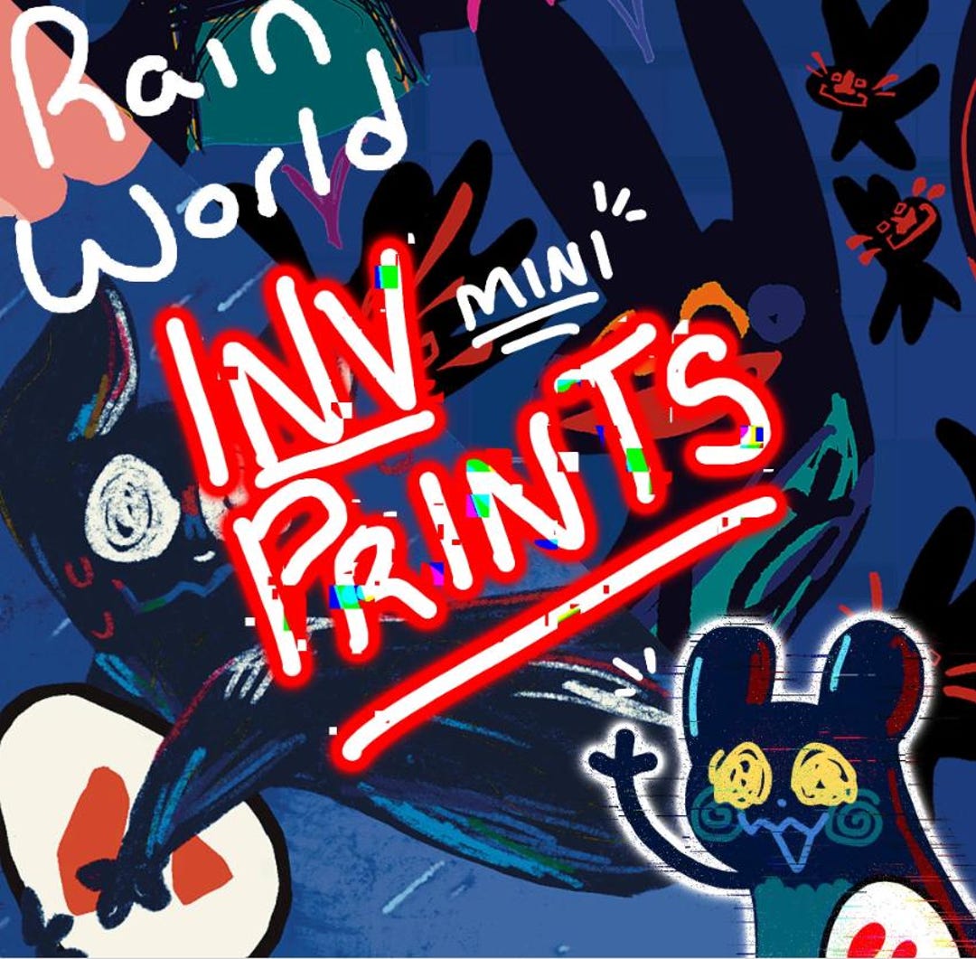 Rain World Inv/enot/??? Mini Prints - Etsy