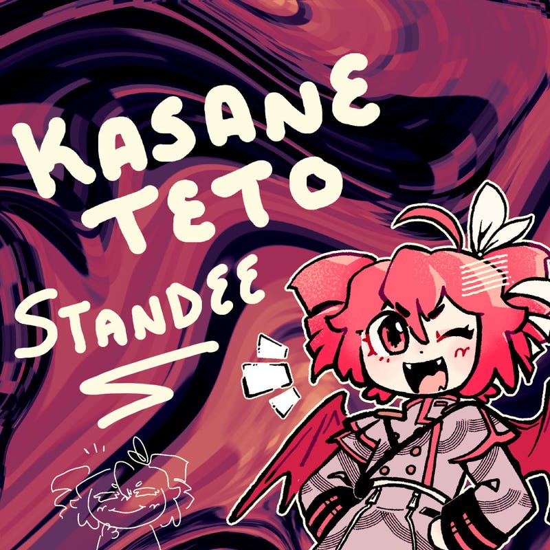 Kasane Teto Figure - Etsy