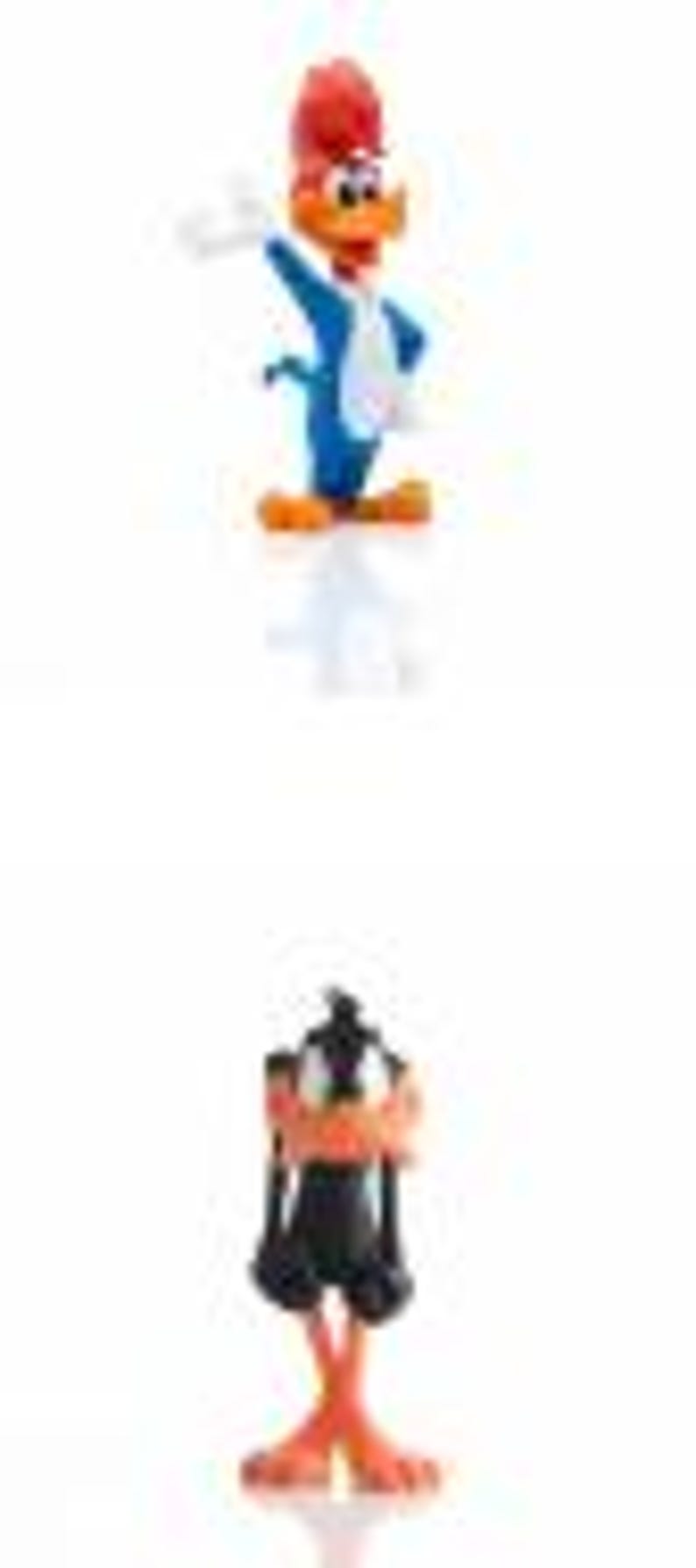 Classic Cartoon Bird Inspired Figure - 2 Toys - Etsy Canada