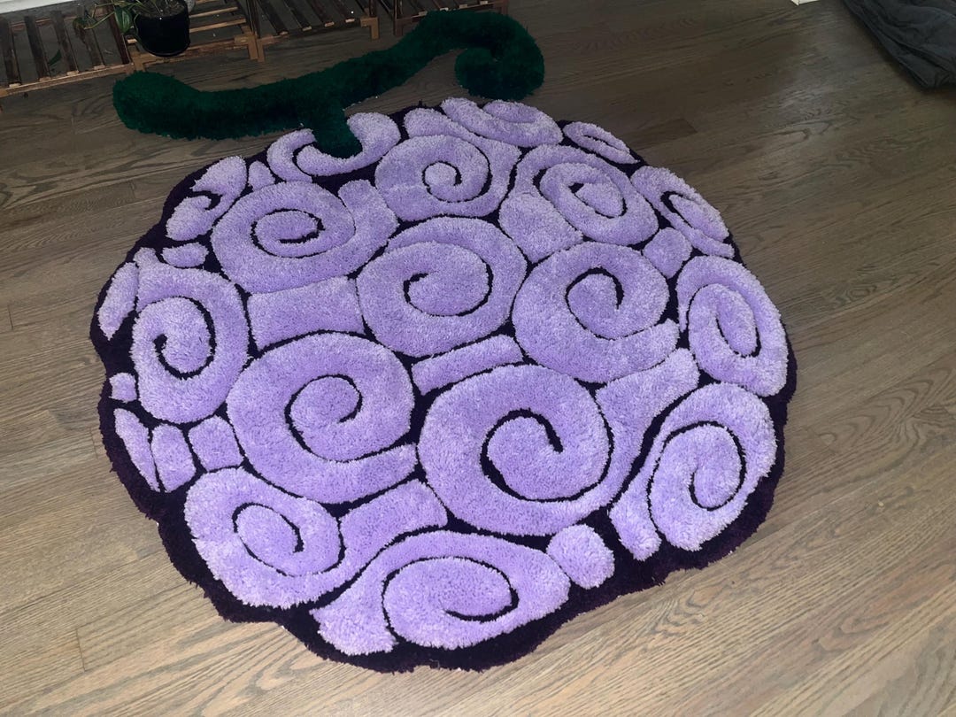 3D Devil Fruit gomu Gomu No Mi Handmade Tufted Custom Rug - Etsy