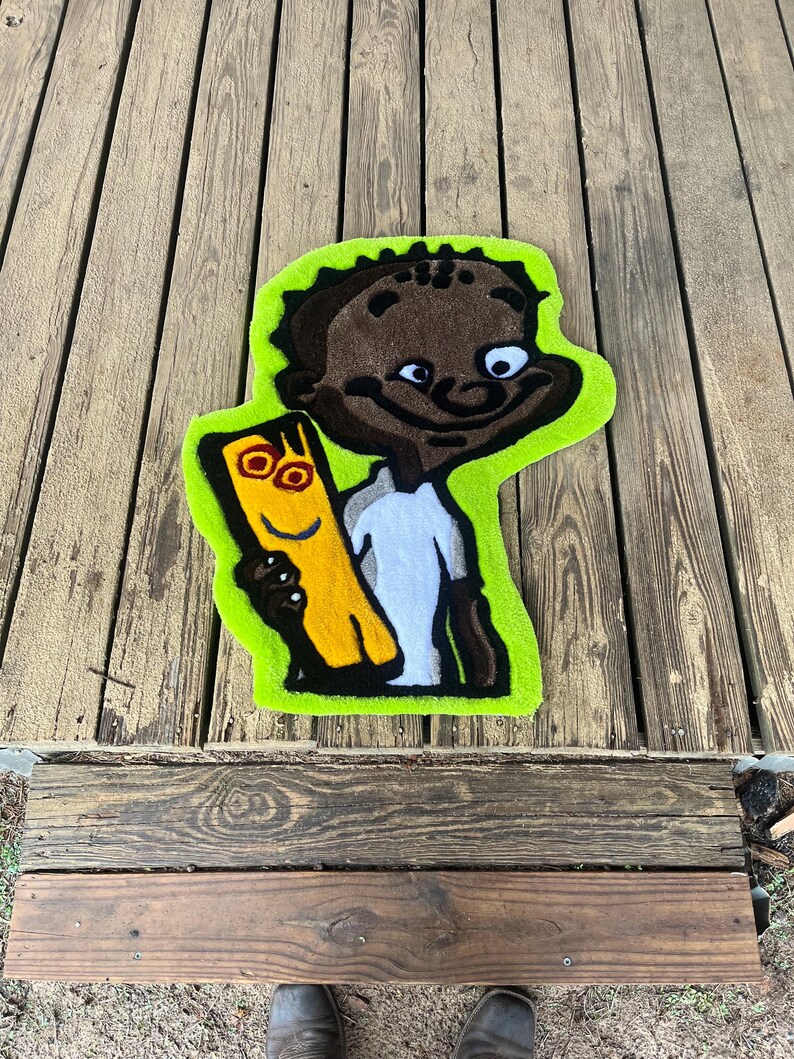 Ed, Edd N Eddy (johnny) Handmade Tufted Custom Rug - Etsy