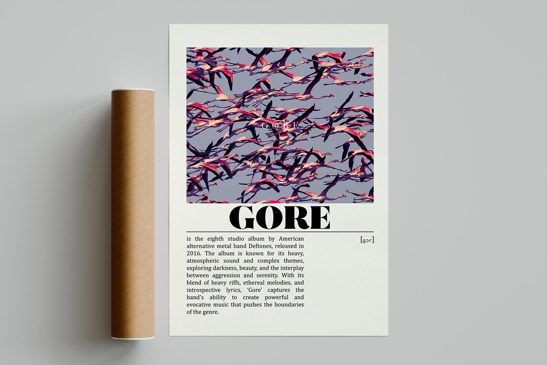 Deftones Posters Gore Poster Album Cover Poster Tracklist Poster Print ...