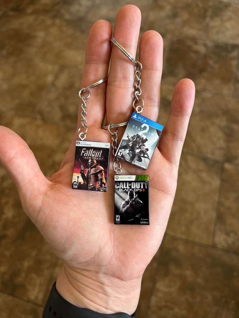 ANY Video Game Keychain – Xbox or Playstation Controller Charm Gift - Etsy