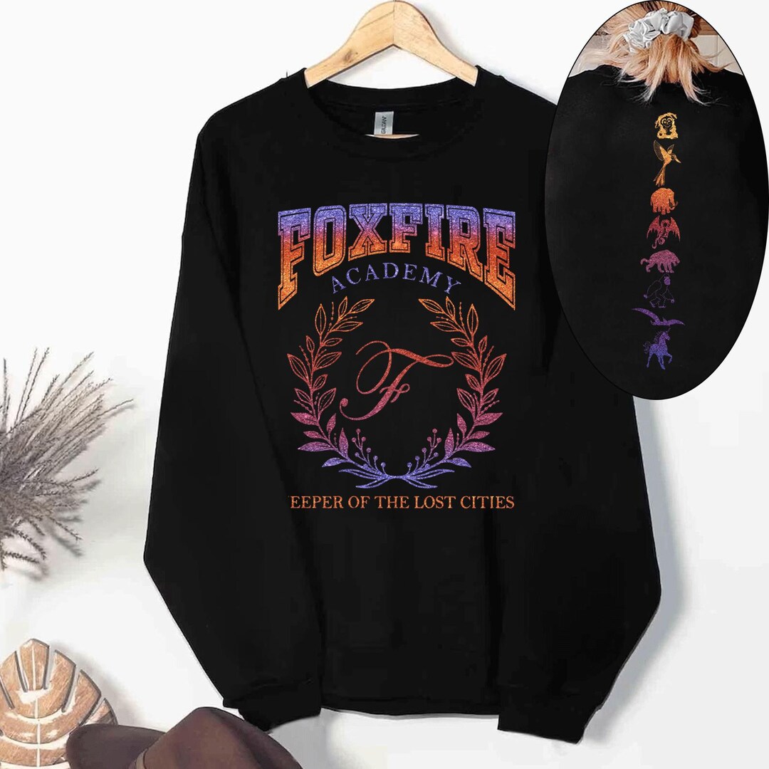 Foxfire Academy Sweatshirt, Keeper of the Lost Cities Logo T-shirt ...
