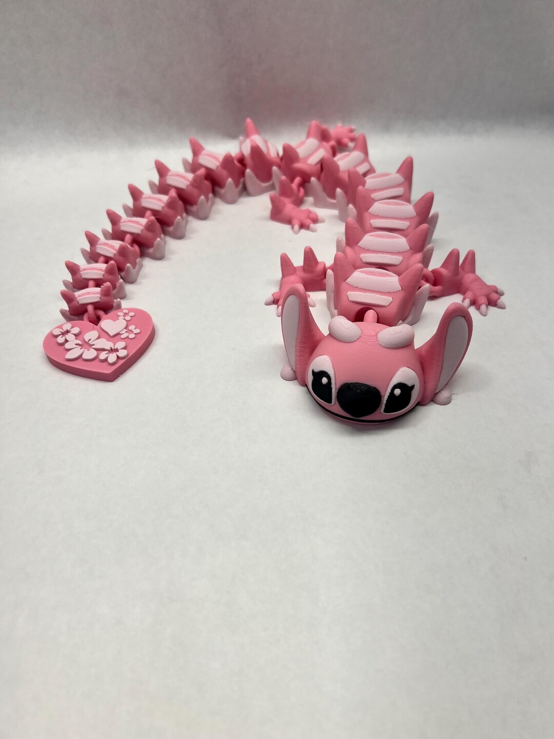 Pink Alien Dragon Articulated Toy - Etsy