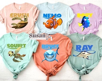 Finding Nemo Shirt - Etsy