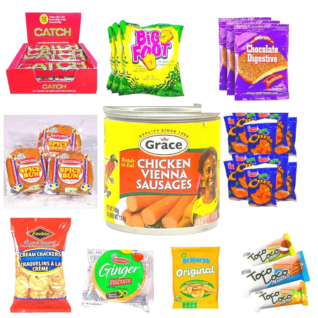Jamaican Snack Box Mix - 15 Count - Etsy