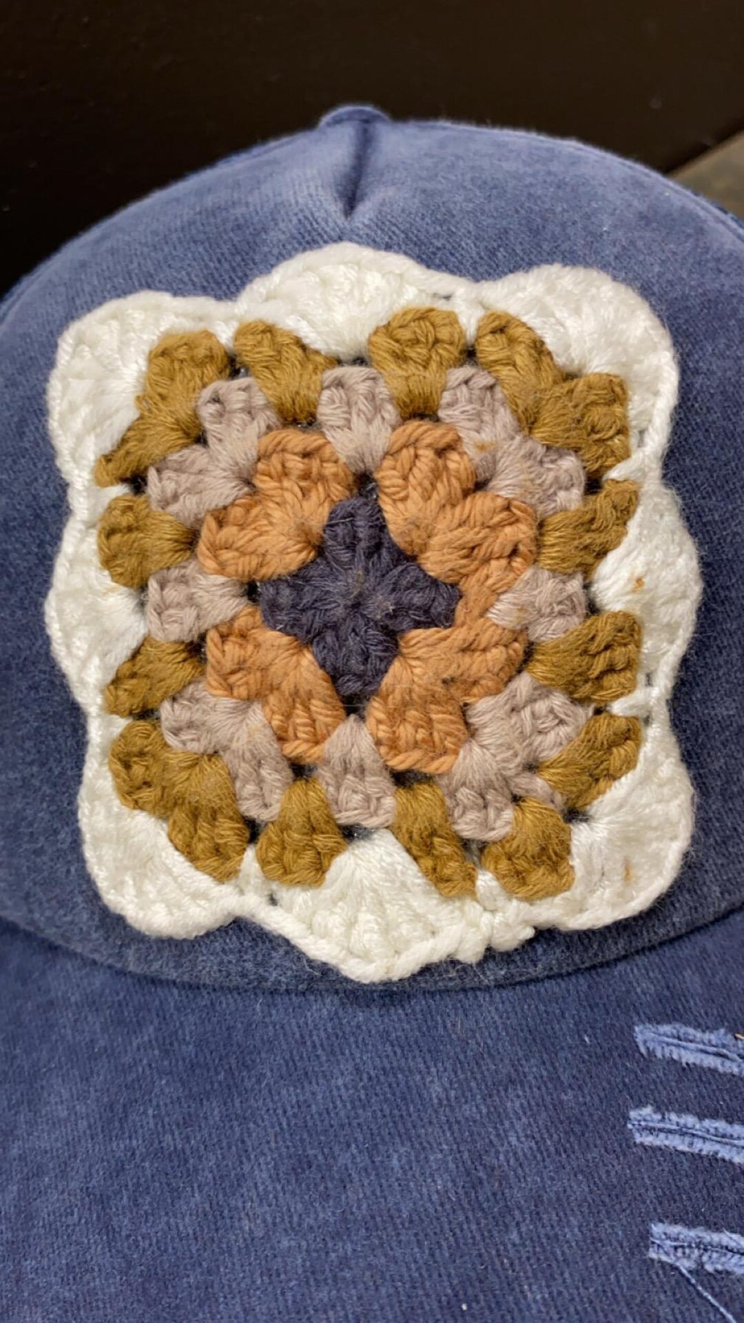 Crochet Patch Trucker Hats, Baseball Hats, Women’s Hats, Snapback Hat, Earth Tones, Granola Girl ...