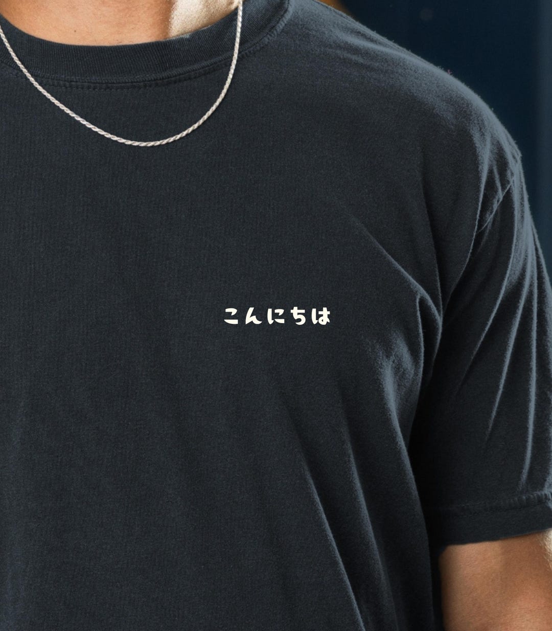 Japanese Greeting T-shirt, Konnichiwa Shirt - Unisex Tee, Asian ...