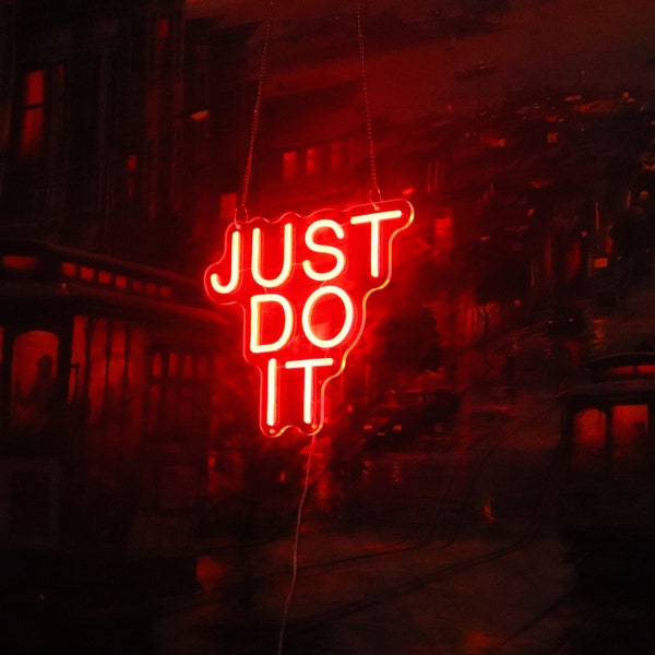 Nike Just Do It Sign - Etsy