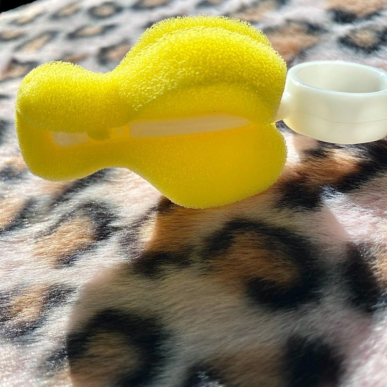 Teat/nipple Sponge Brush Cleaners With Thumb Handle | Baby | Adult ...
